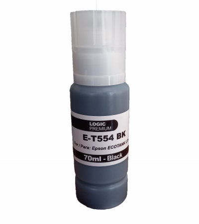 TINTA ALTERNATIVO EPSON T554 - T555 NEGRO (T554120) - Tintas ...