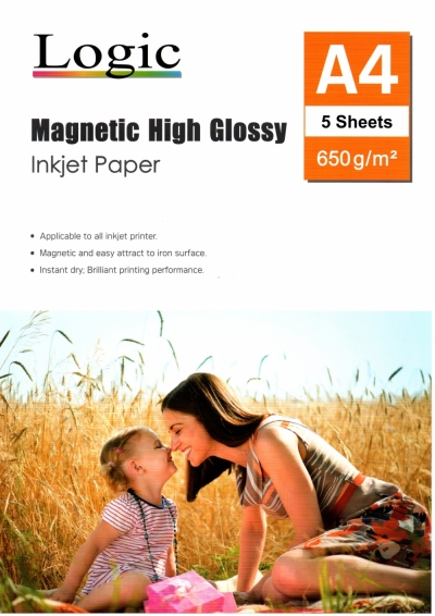 PAPEL MAGNETICO (PAPEL IMANTADO) FOTO GLOSSY 640GR. 5H - Papeles ...